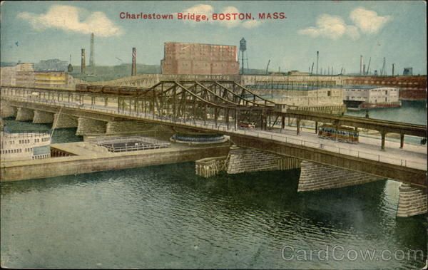 Charlestown Bridge Boston, MA