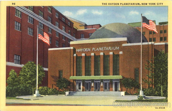 The Hayden Planetarium New York City, NY