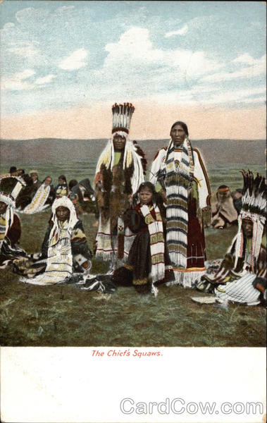 The Chief's Squaws Native Americana