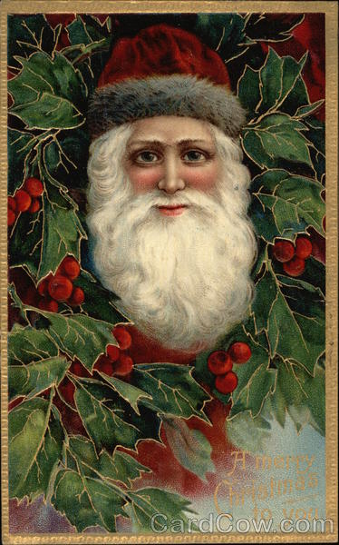 Santa in Red Cap Santa Claus