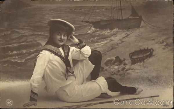 Woman in Sailor's Suit Women