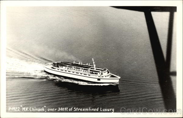 "MV Chinook" - Over 300 Ft. of Streamlined Luxury Boats, Ships