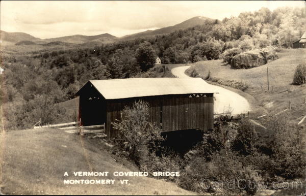 A Vermont Covered Bridge Montgomery, VT
