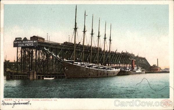 NAW Coal Piers - Norfolk, Virginia Boats, Ships
