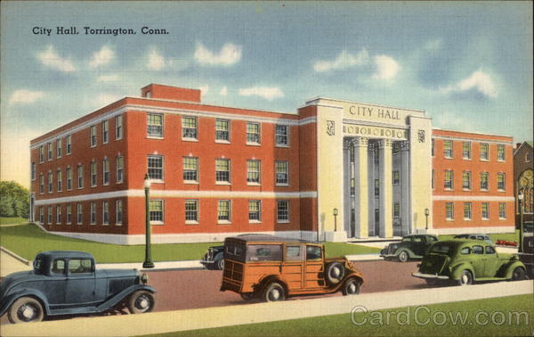 Street View of City Hall Torrington, CT
