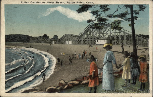 Roller Coaster on West Beach, Roton Point Norwalk, CT