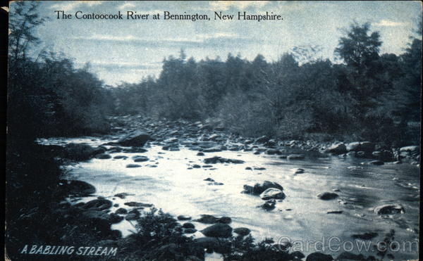 A Babbling Stream - The Contoocook River Bennington, NH