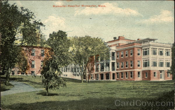 Memorial Hospital and Grounds Worcester, MA