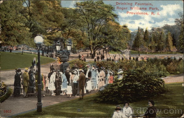 Drinking Fountain at Roger Williams Park Providence, RI