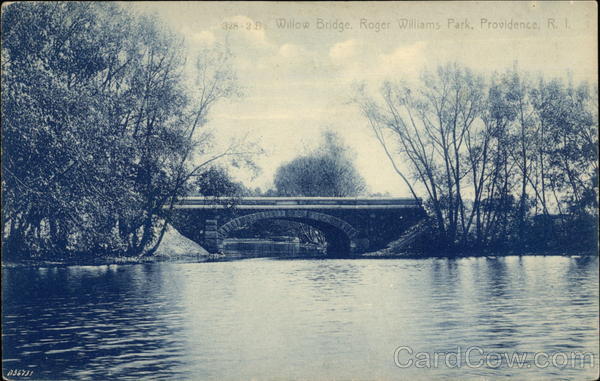 Willow Bridge, Roger WIlliams Park Providence, RI