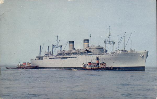U.S. Naval Ship "General Maurice Rose" Navy