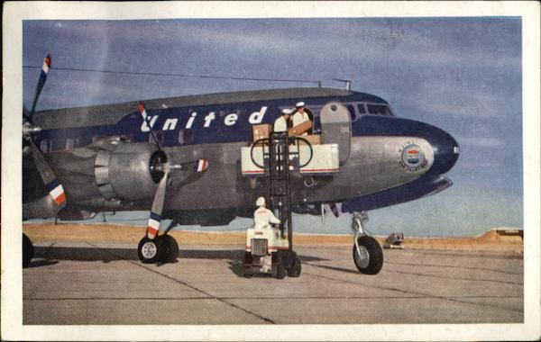 United DC-6 Mainliner 300 Aircraft