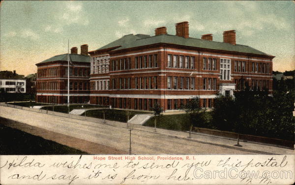 Hope Street High School Providence, RI