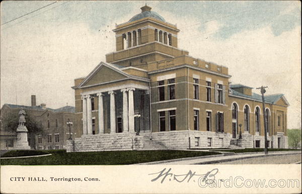 Street View of City Hall Torrington, CT