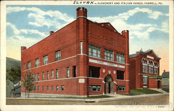 Slovak and Italian Homes Farrell, PA
