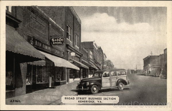 Broad Street Business Section Kenbridge, VA