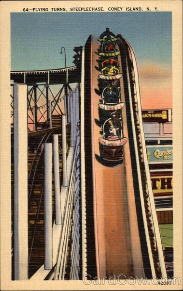 Flying Turns, Steeplechase Coney Island, NY