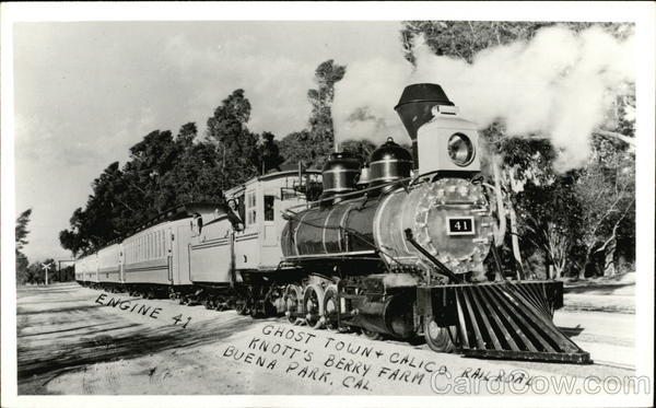 Knott's Berry Farm - Ghost Town & Calico Railway, Engine 41 Buena Park, CA