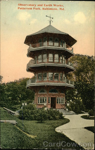 Observatory and Earthworks, Patterson Park Baltimore, MD