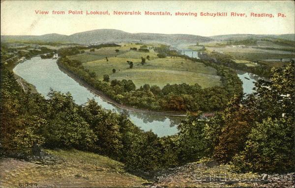 View from Point Lookout, Neversink Mountain Reading, PA