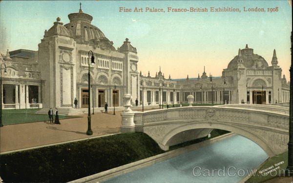 Fine Art Palace, Franco-British Exhibition, London, 1908 Exposition