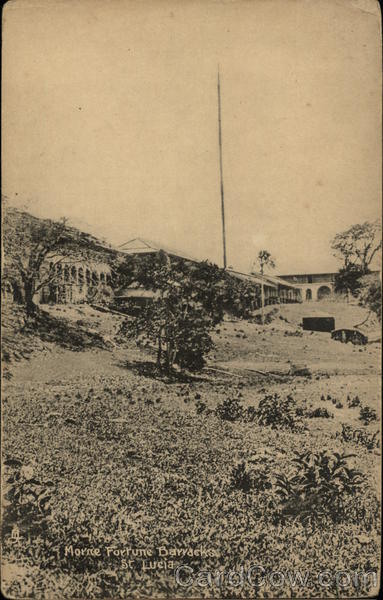 Morne Fortune Barracks Saint Lucia Caribbean Islands
