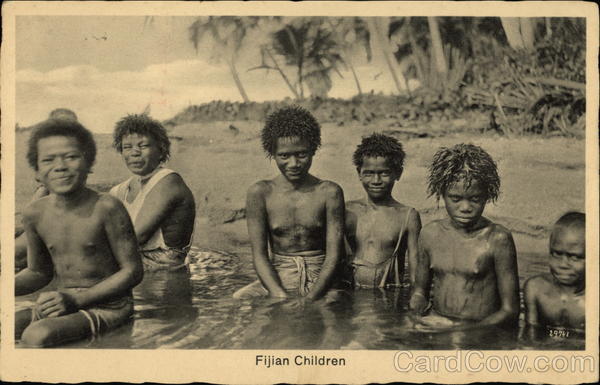 Fijian Children South Pacific