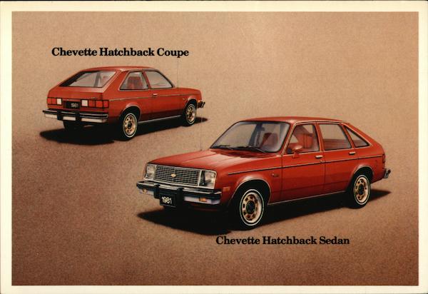 Chevette Hatchback Coupe and Sedan Cars