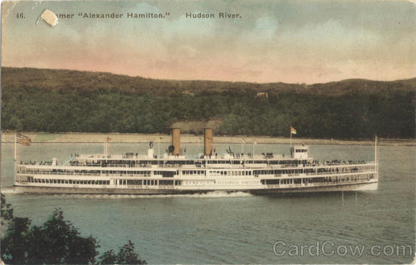 Alexander Hamilton, Hudson River Boats, Ships