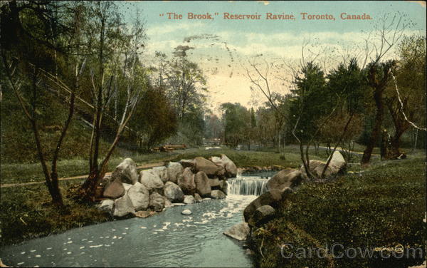 The Brook, Reservoir Ravine Toronto, ON Canada Ontario