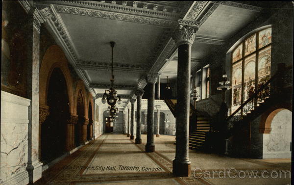 City Hall - Entrance Toronto, ON Canada Ontario