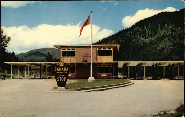 Canadian Customs and Immigration Headquarters Kingsgate, BC Canada ...