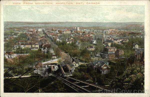 View From Mountain Hamilton, ON Canada Ontario
