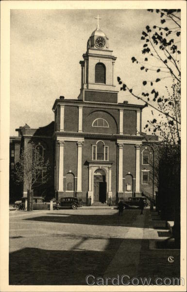 St. Stephen's Church, 1804, Charles Bulfinch, Architect Boston, MA