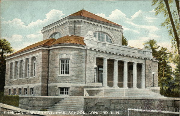 Sheldon Library, St. Paul School Concord, NH