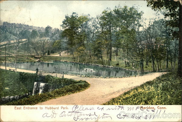 Hubbard Park - East Entrance Meriden, CT