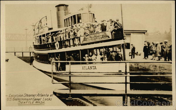 Excursion Steamer "Atlanta" Steamers