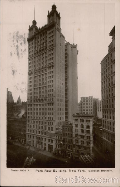 Park Row Building New York, NY
