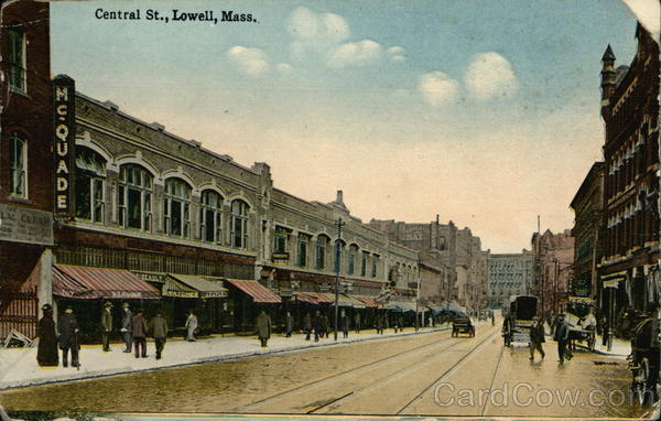 Central Street Lowell, MA