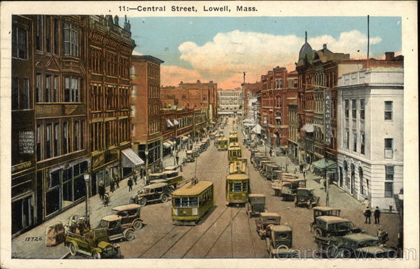 Central Street Lowell, MA