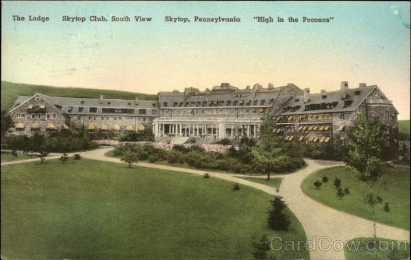 The Lodge, Skytop Club, South View Pennsylvania