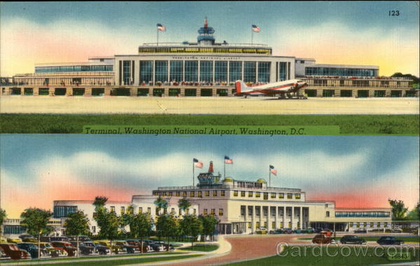 Terminal, Washington National Airport District Of Columbia Washington DC
