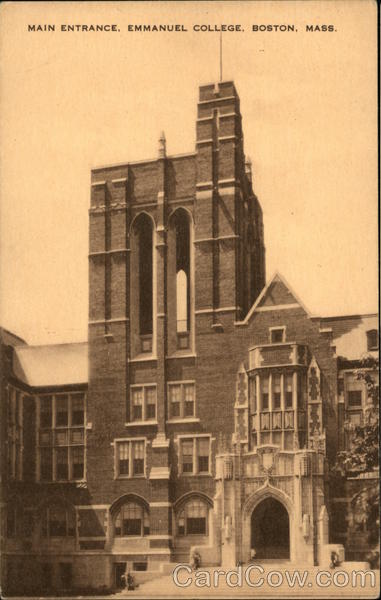 Emmanuel College - Main Entrance Boston, MA
