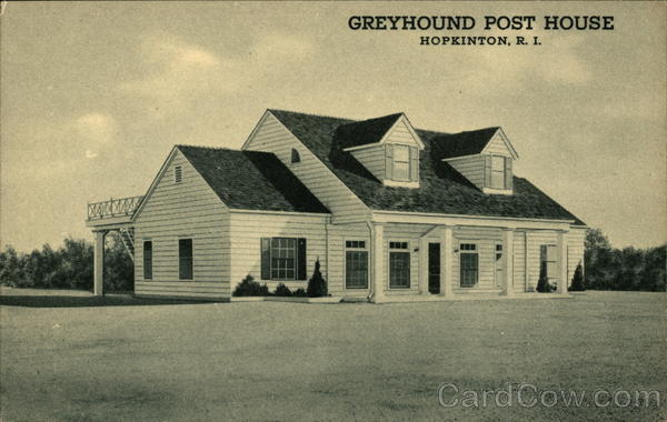 Greyhound Post House Hopkinton, RI