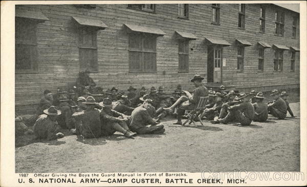 U.S. National Army - Camp Custer Battle Creek, MI