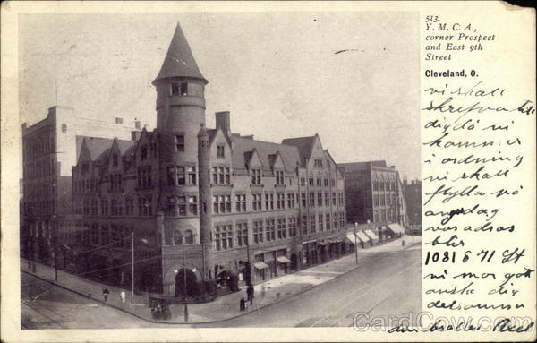 The YMCA At Corner Of Prospect And East Ninth Street Cleveland, OH