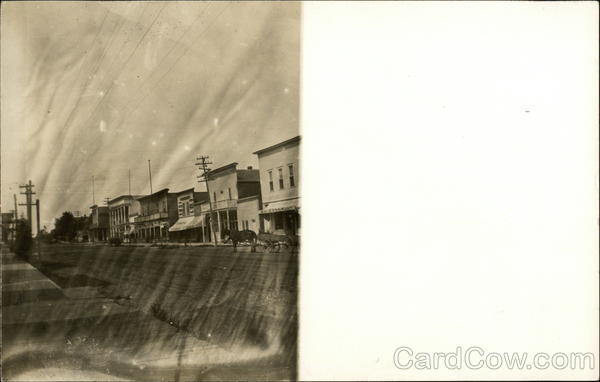 Street Scene Shell Lake, WI