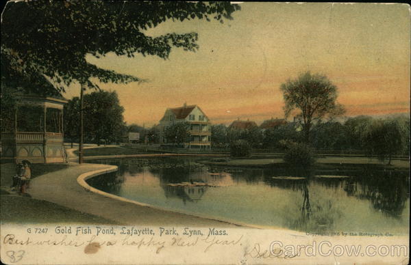 Gold Fish Pond, Lafayette Park Lynn, MA