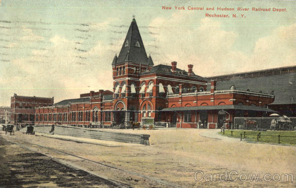 New York Central And Hudson River Railroad Depot Rochester, NY