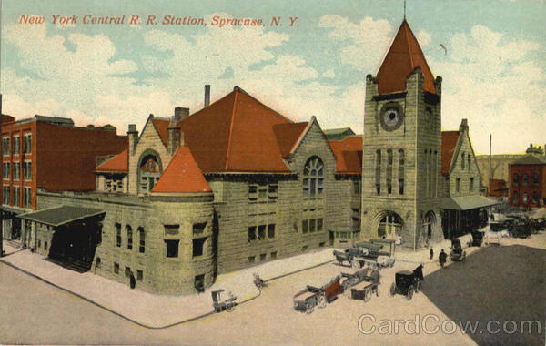 New York Central R. R. Station Syracuse, NY